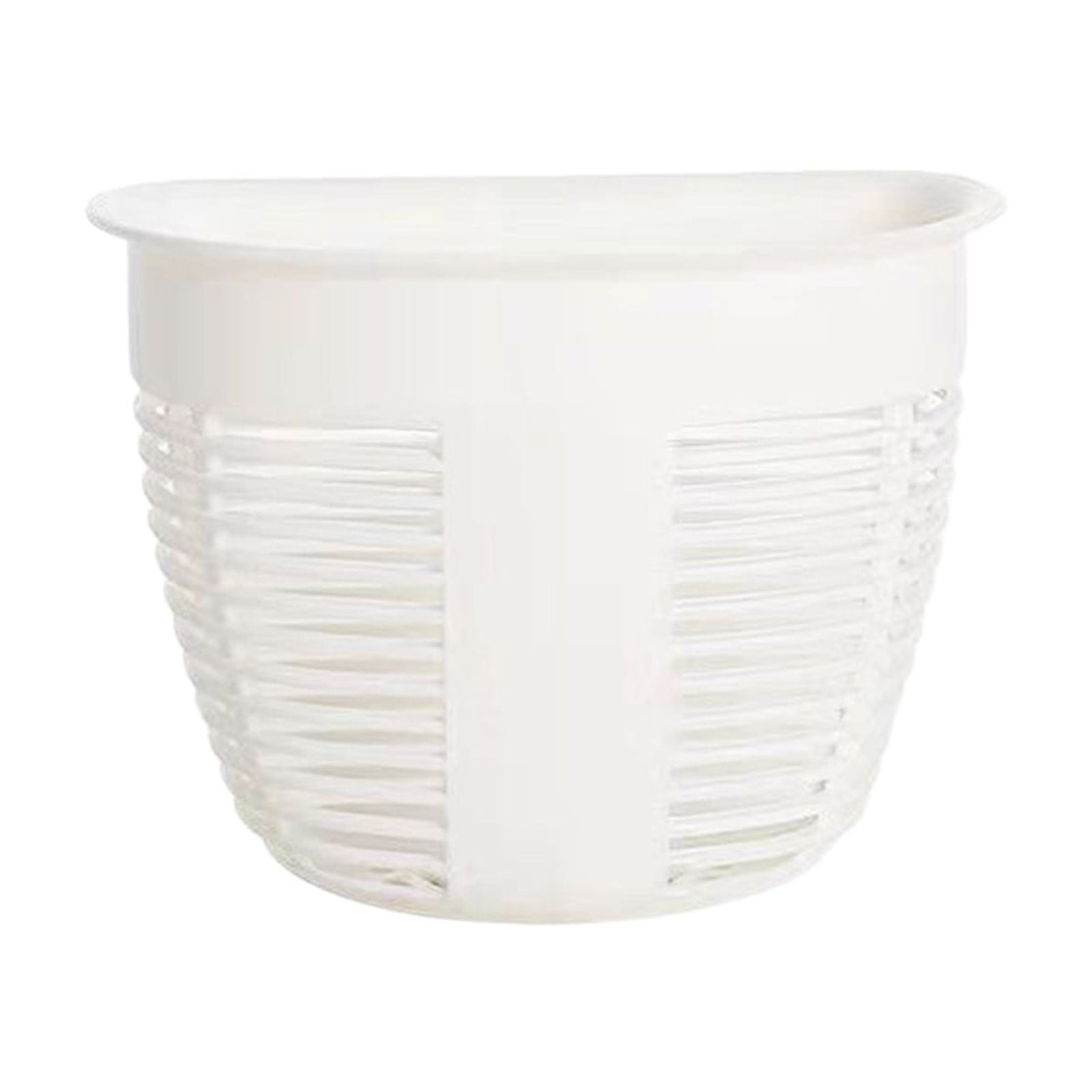 2-Pack Wall Mount Storage Baskets, Plastic Hanging Organizer for ...