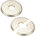 2-Pack Wall Split Flange, for 0.8 Inch/20mm OD Pipe ABS Escutcheon ...