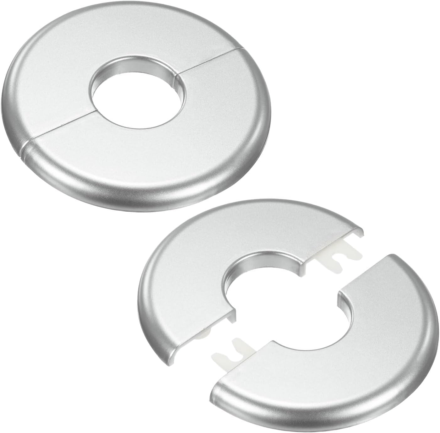 2-Pack Wall Split Flange, for 1 Inch/25mm OD Pipe ABS Escutcheon Plate ...