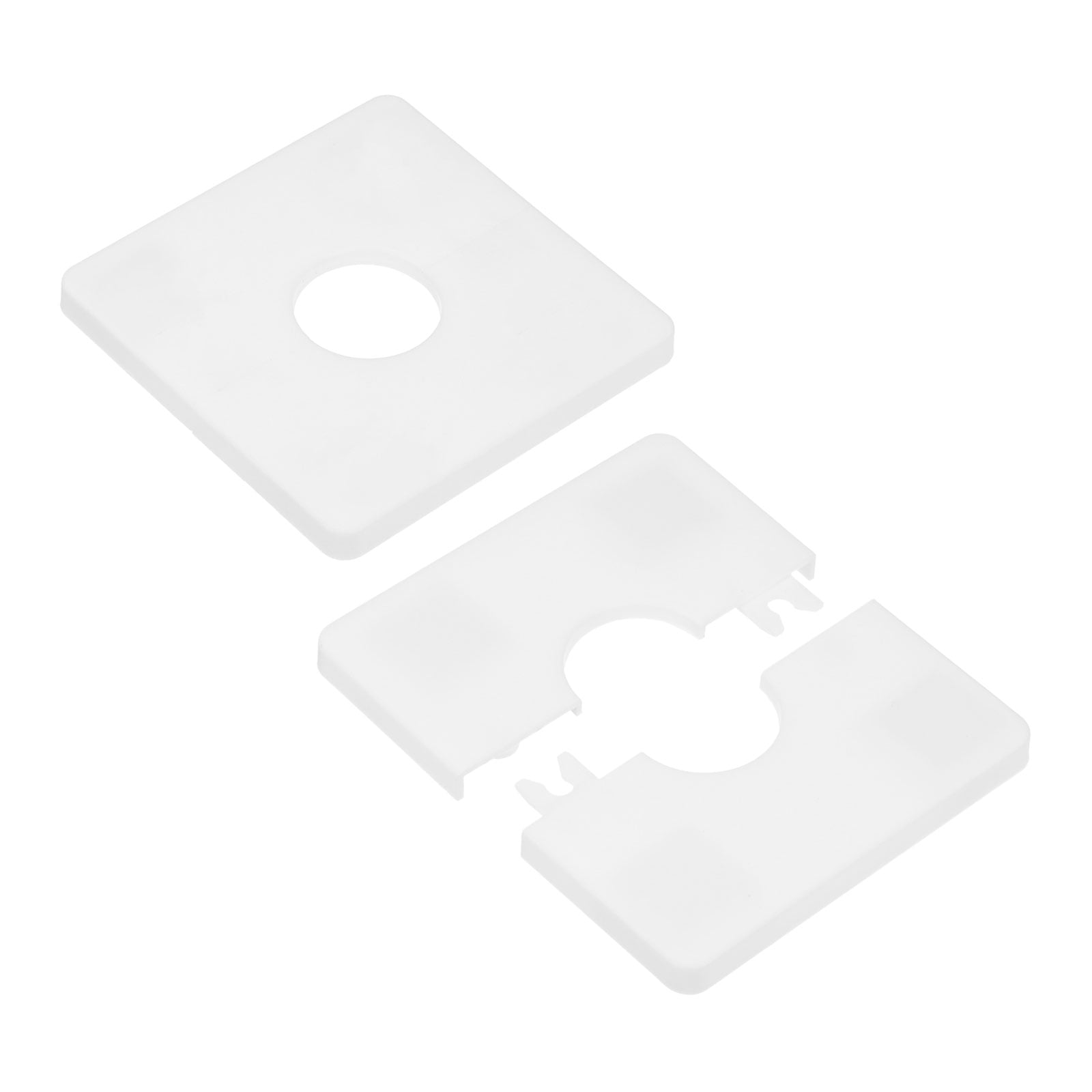 2-Pack Wall Split Flange, for 1 Inch/25mm OD Pipe ABS Escutcheon Plate ...