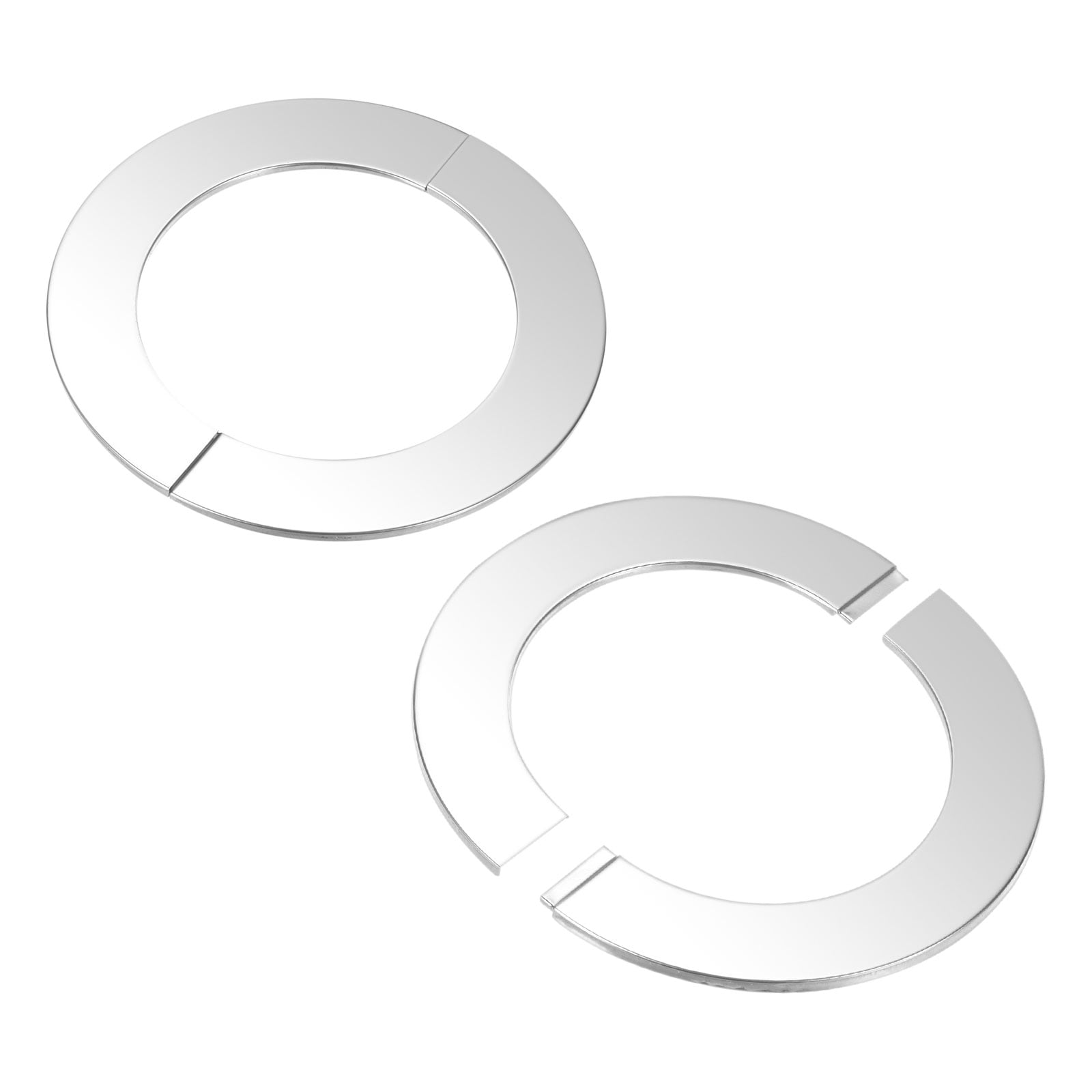 2-Pack Wall Split Flange, for 3.9 Inch/100mm OD Pipe 304 Stainless ...