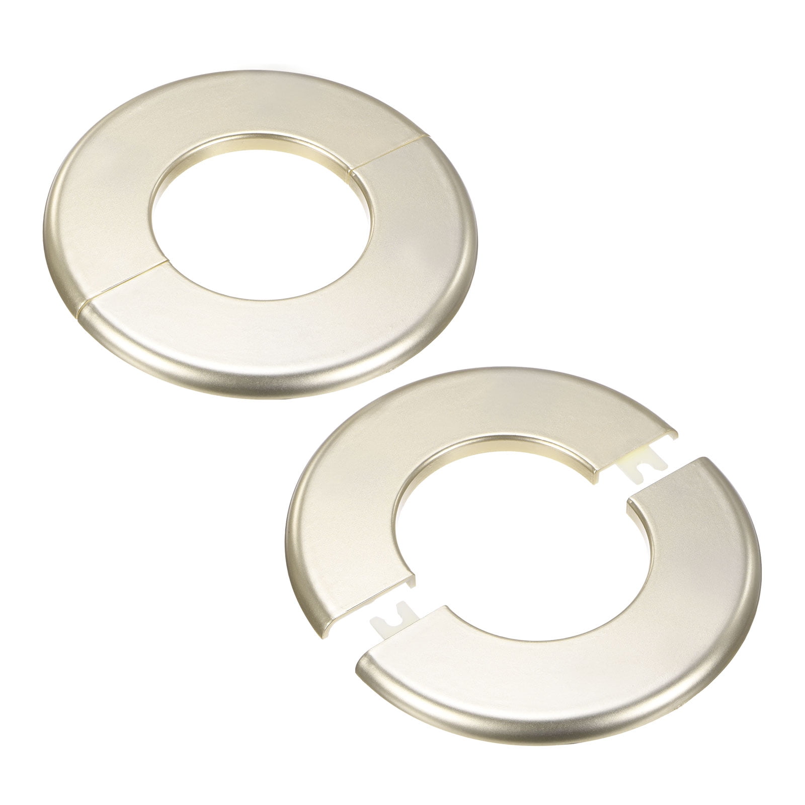 2-Pack Wall Split Flange, for 63mm OD Pipe ABS Escutcheon Plate Round ...