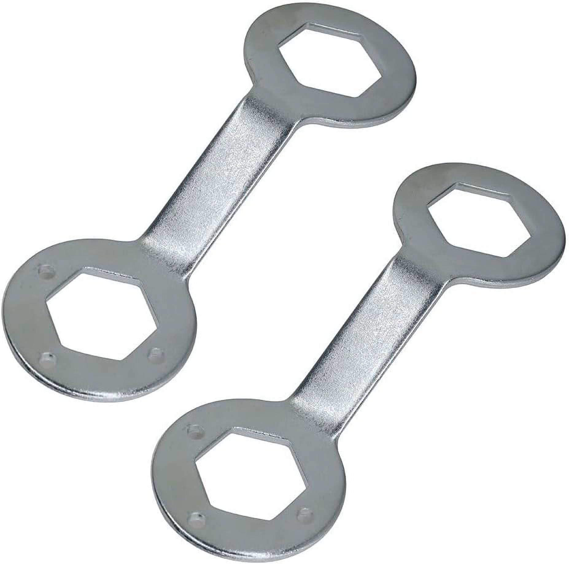 2 Pack Washer Spanner Wrench 36mm 38mm Double-ended Hex Tub Nut Hexagon ...
