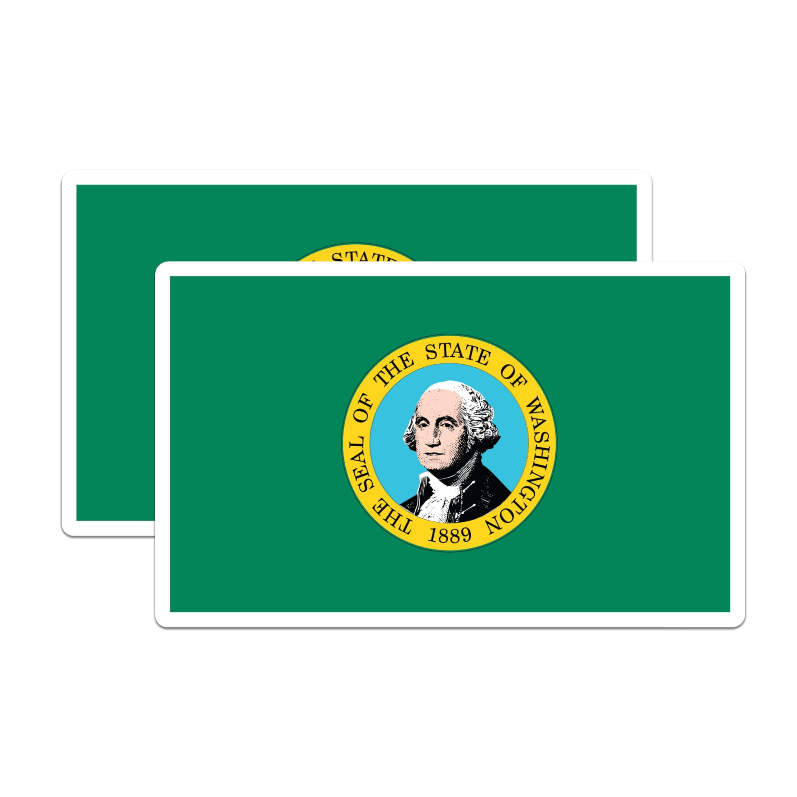 (2 Pack) Washington State Flag Magnets - WA State Flag Magnet - Choose ...