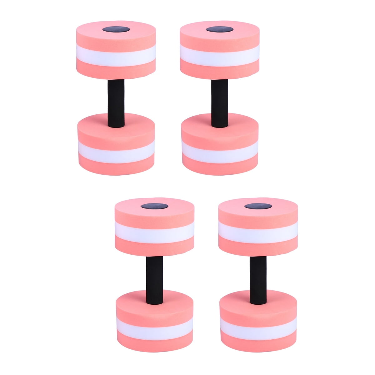 2 Pack Water Exercise Dumbbells Barbells Low Absorption Equipment ...