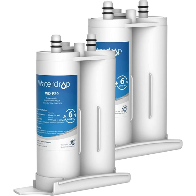 Waterdrop 2 Pack Refrigerator Pure Source WF2CB Replacement for ...
