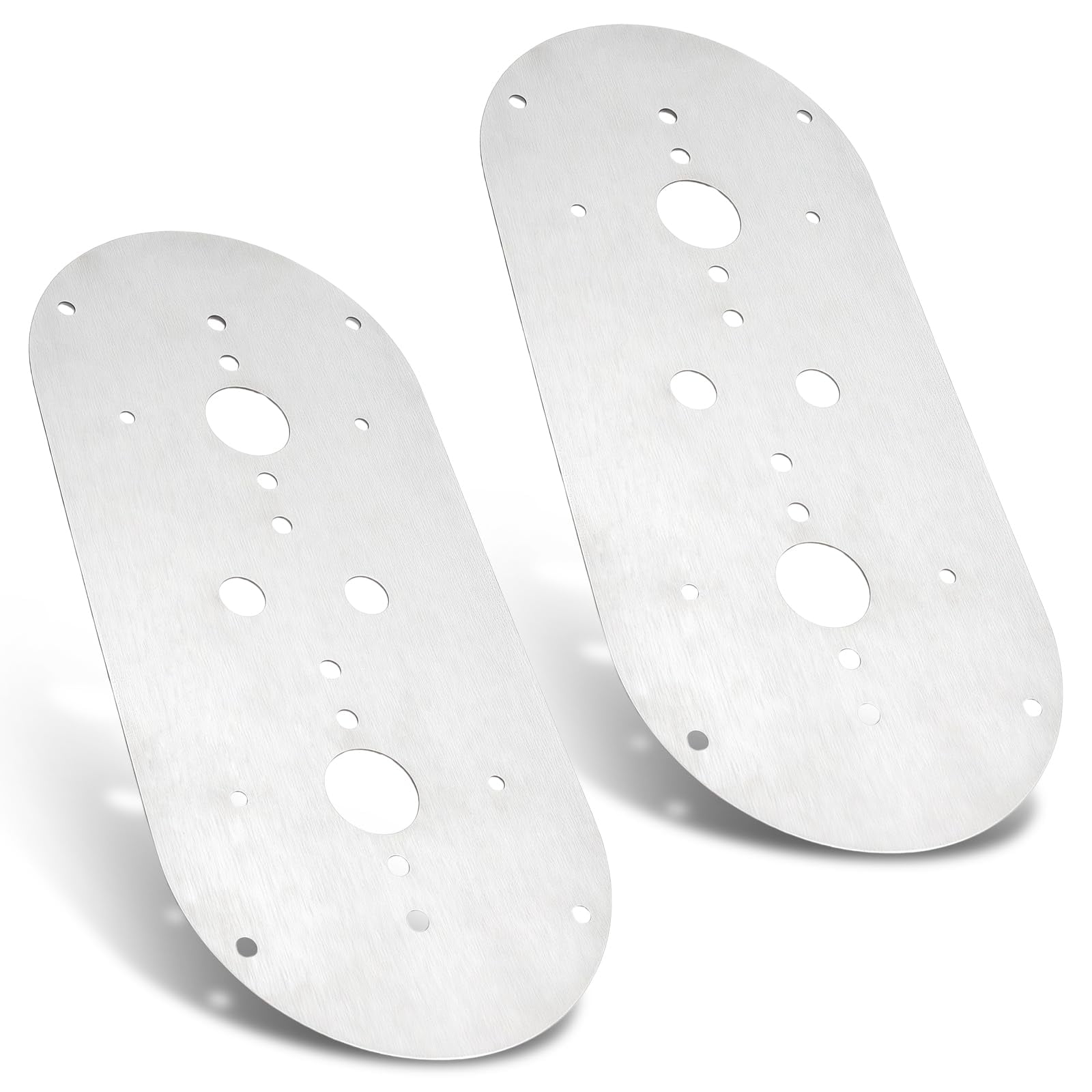 (2-Pack) for Watermelon Light mounting Plate, Silver, Double-Layer Above The Door, Watermelon ...