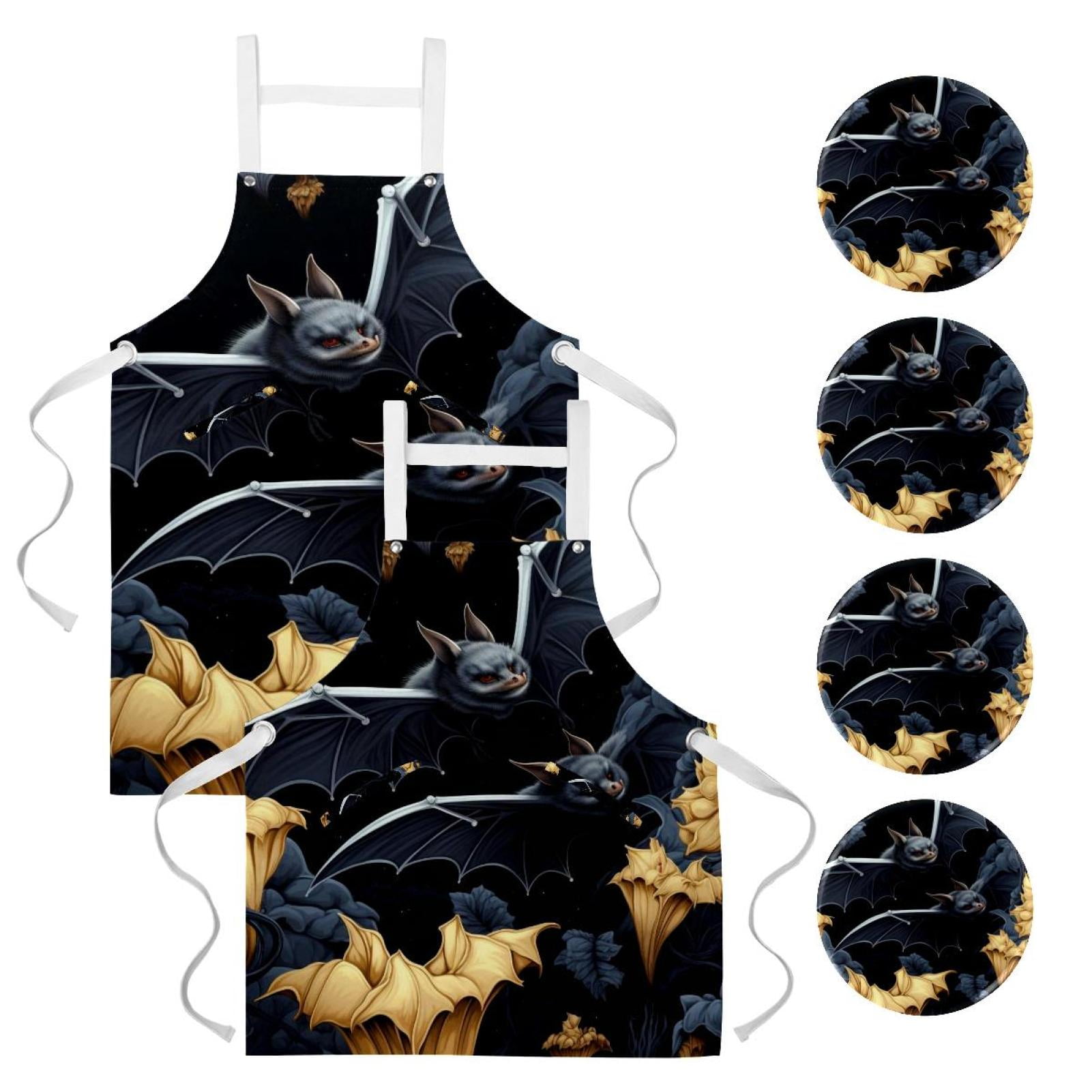 2 Pack Waterproof Apron Women with Pockets and Badge - Photo Buttons ...