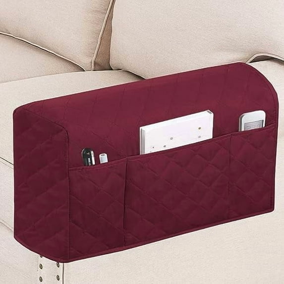 2 Pack Waterproof Armrest Covers for Chairs and Sofas - Couch Arm ...