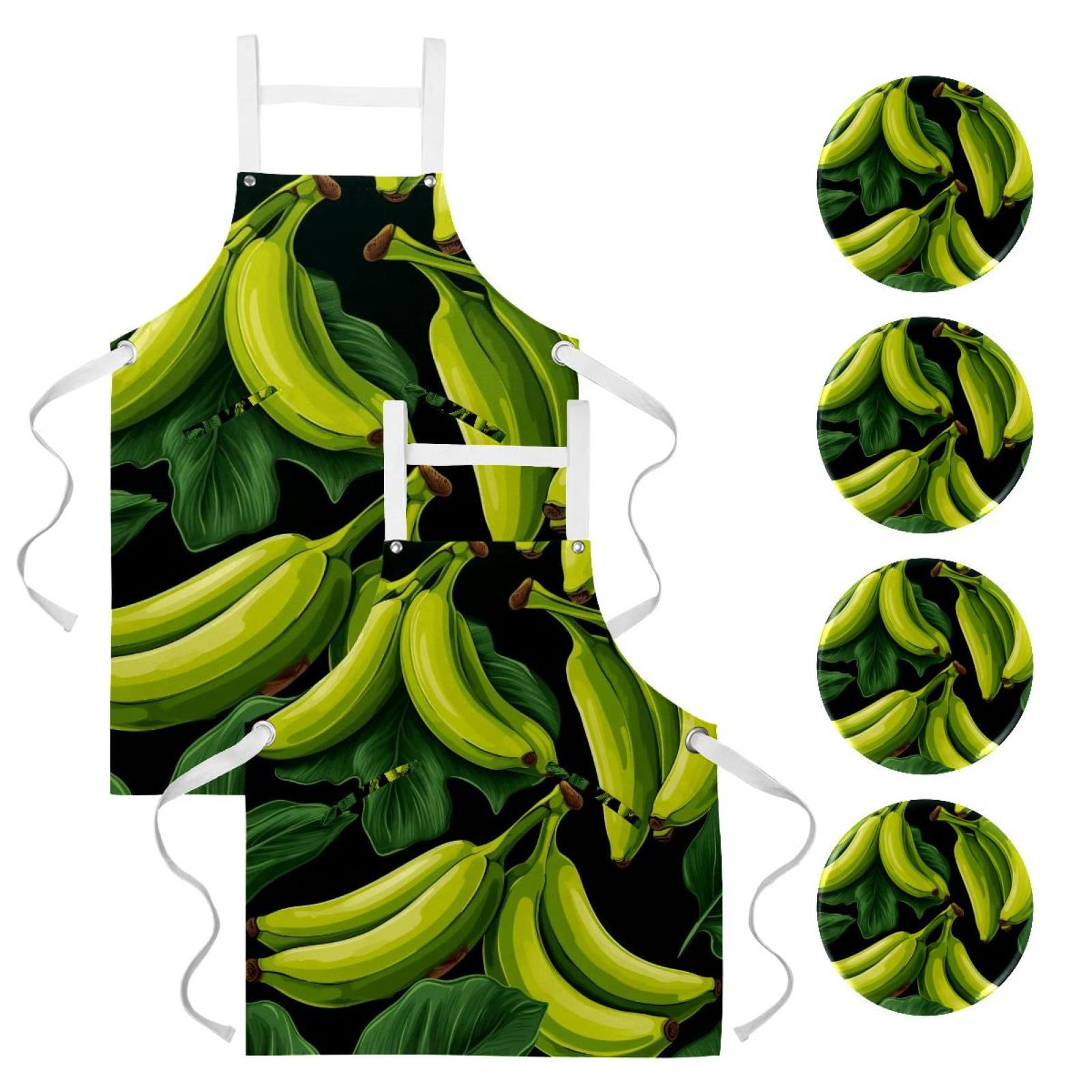 2 Pack Waterproof Button Kit with Pockets and Badge for Apron, Cooking ...