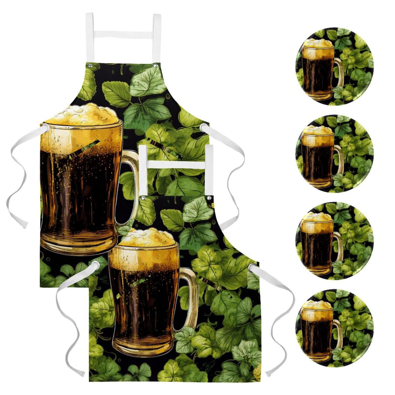 2 Pack Waterproof Button Pin with Pockets and Badge Set Server Waitress ...