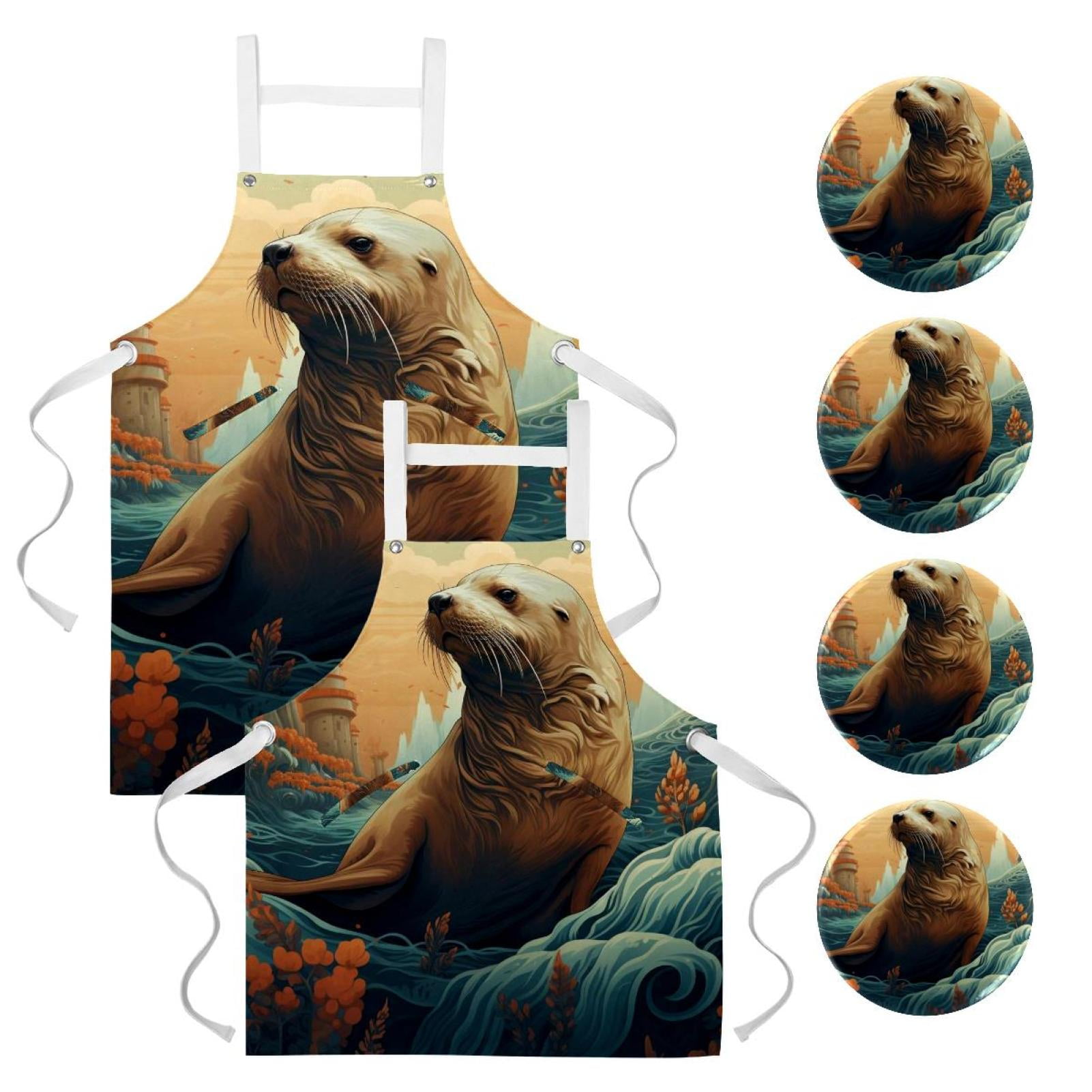 2 Pack Waterproof Buttons with Pockets and Badge - Button Art Pin ...