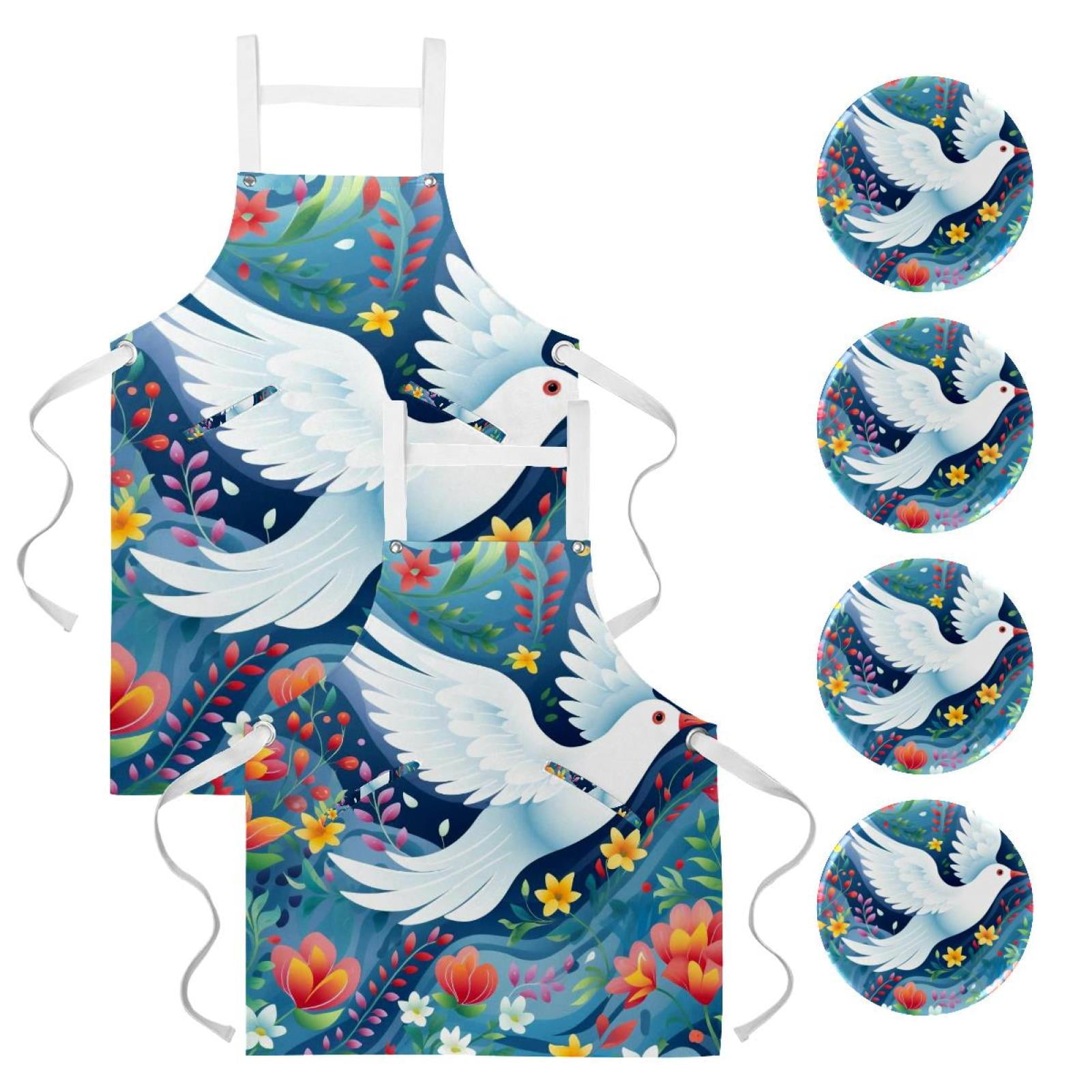 2 Pack Waterproof Circle Pins with Pockets and Badge - Round Badges Pin ...