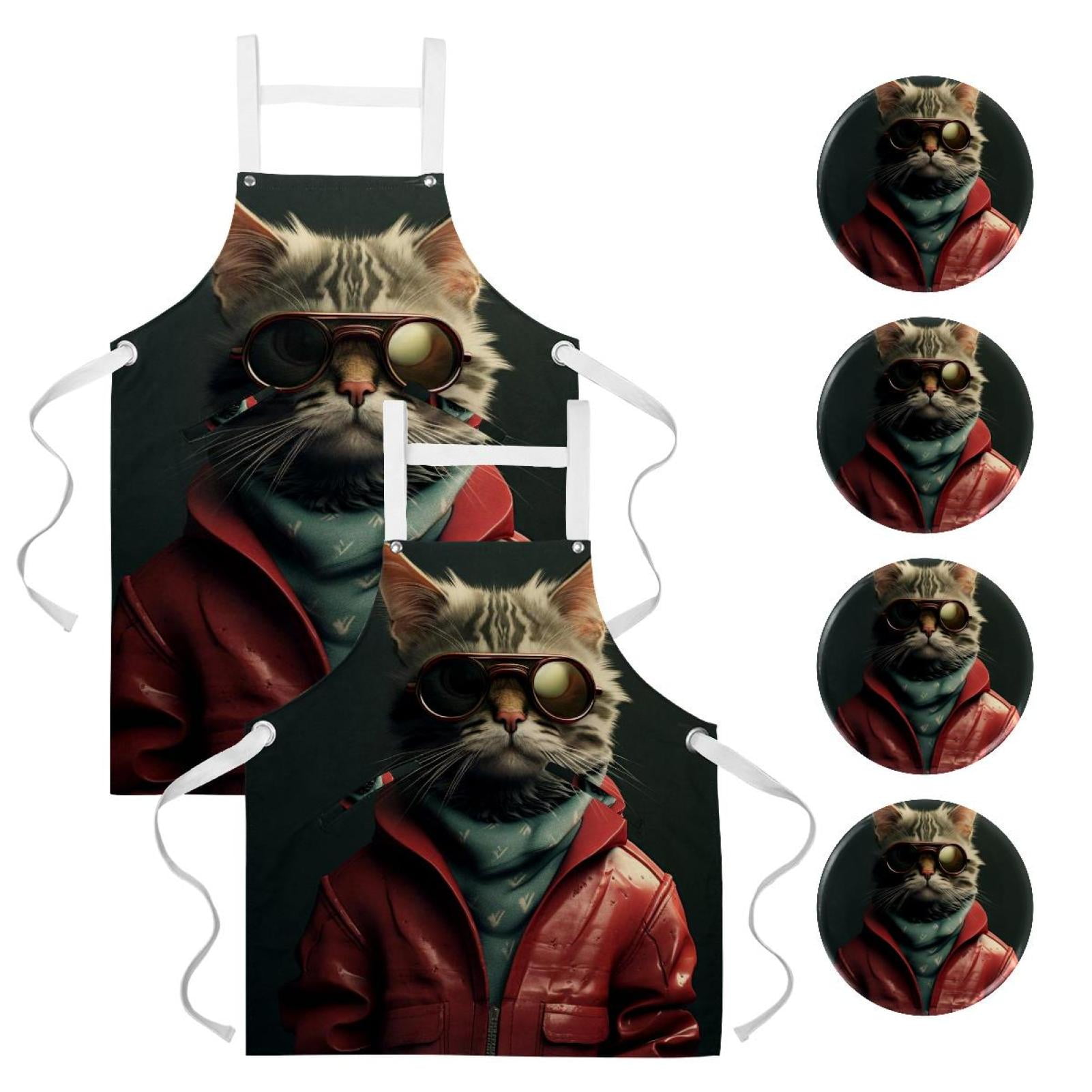 2 Pack Waterproof Circle Pins with Pockets and Badge - Round Badges Pin ...