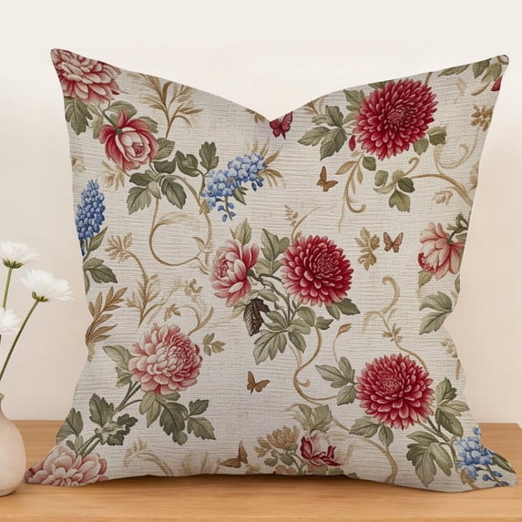 2 Pack Outdoor Decorative Throw Pillow Covers, Square Waterproof Throw ...