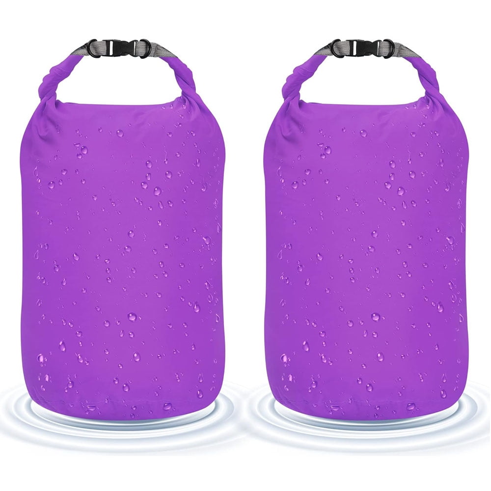 2 Pack Waterproof Dry Bag, Large Capacity Lightweight Canoe Bags ...