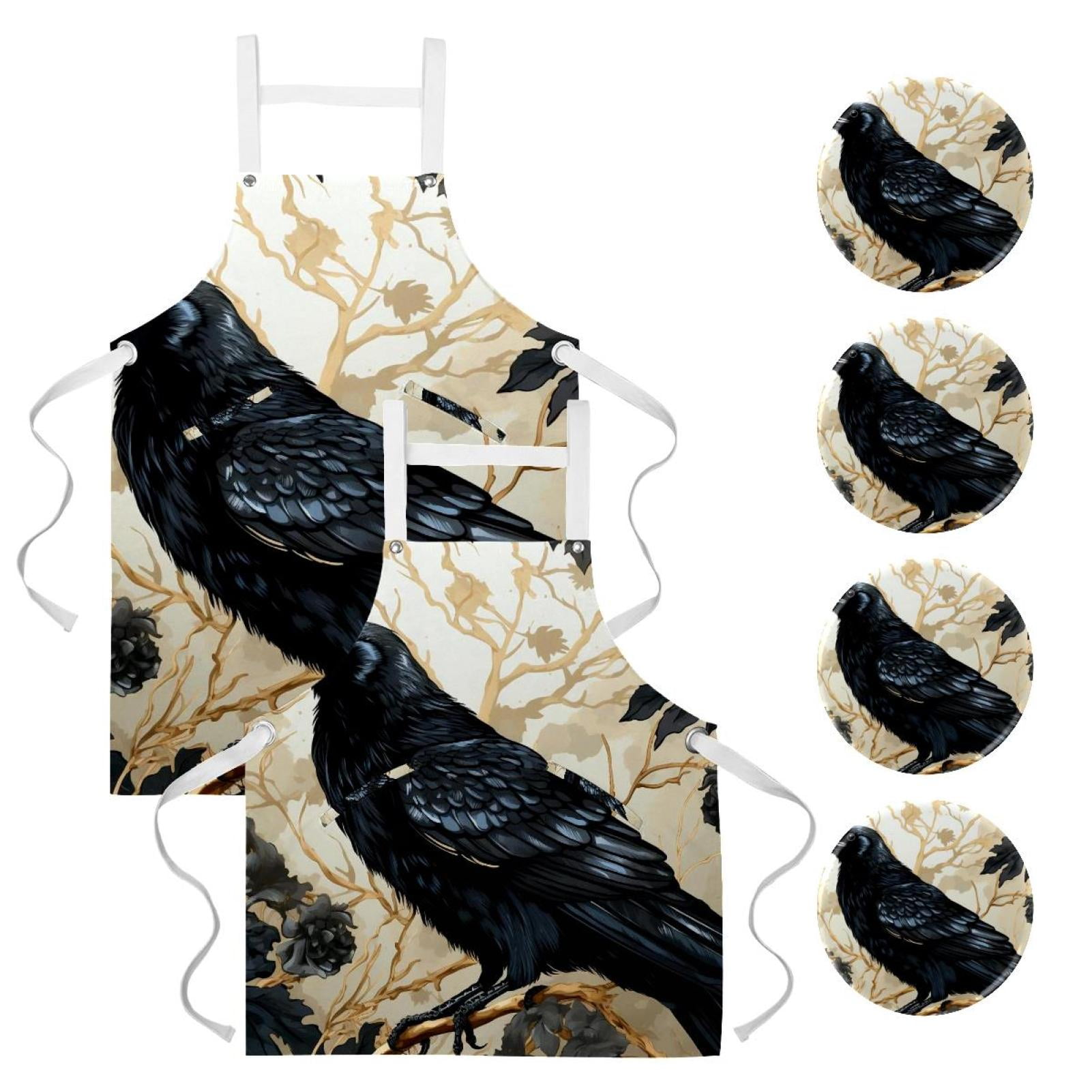 2 Pack Waterproof Pin Pockets and Badge Cooking Art Apron - Walmart.com