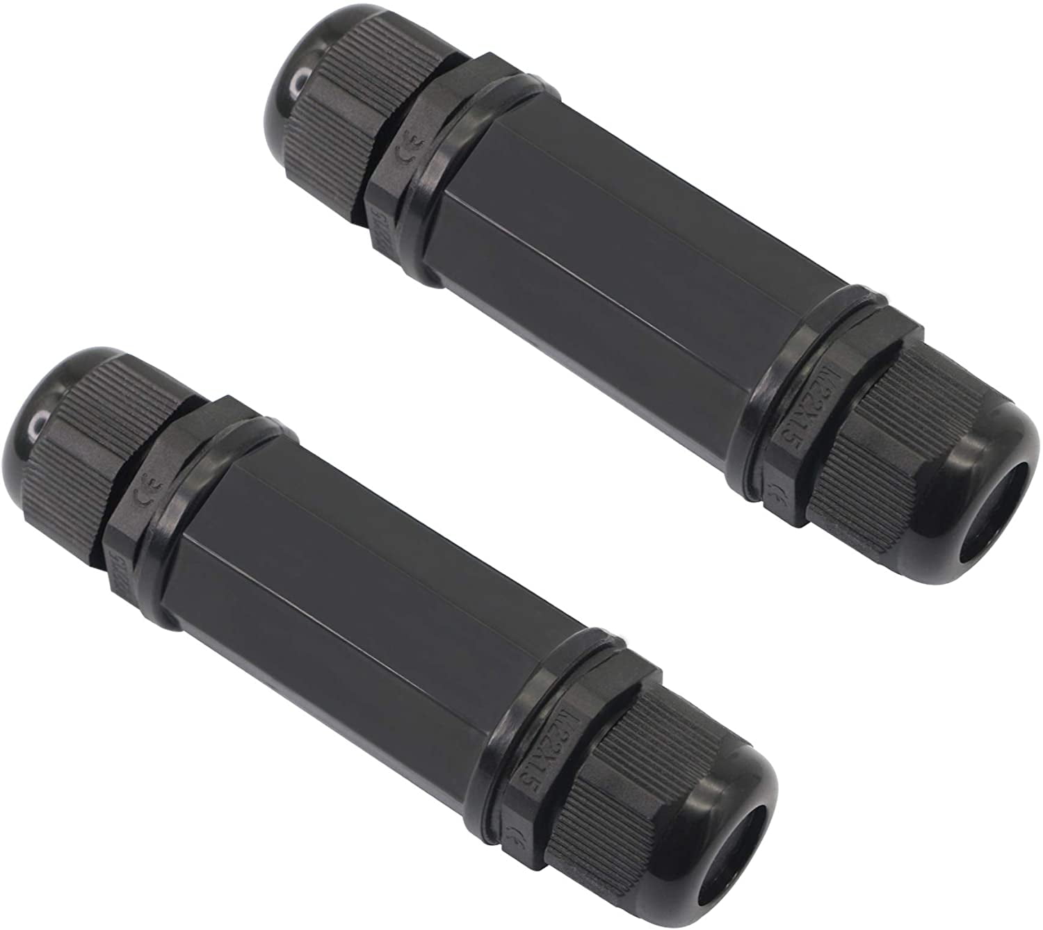 2 Pack Waterproof RJ45 Connector - RJ45 Female to Female Shielded ...