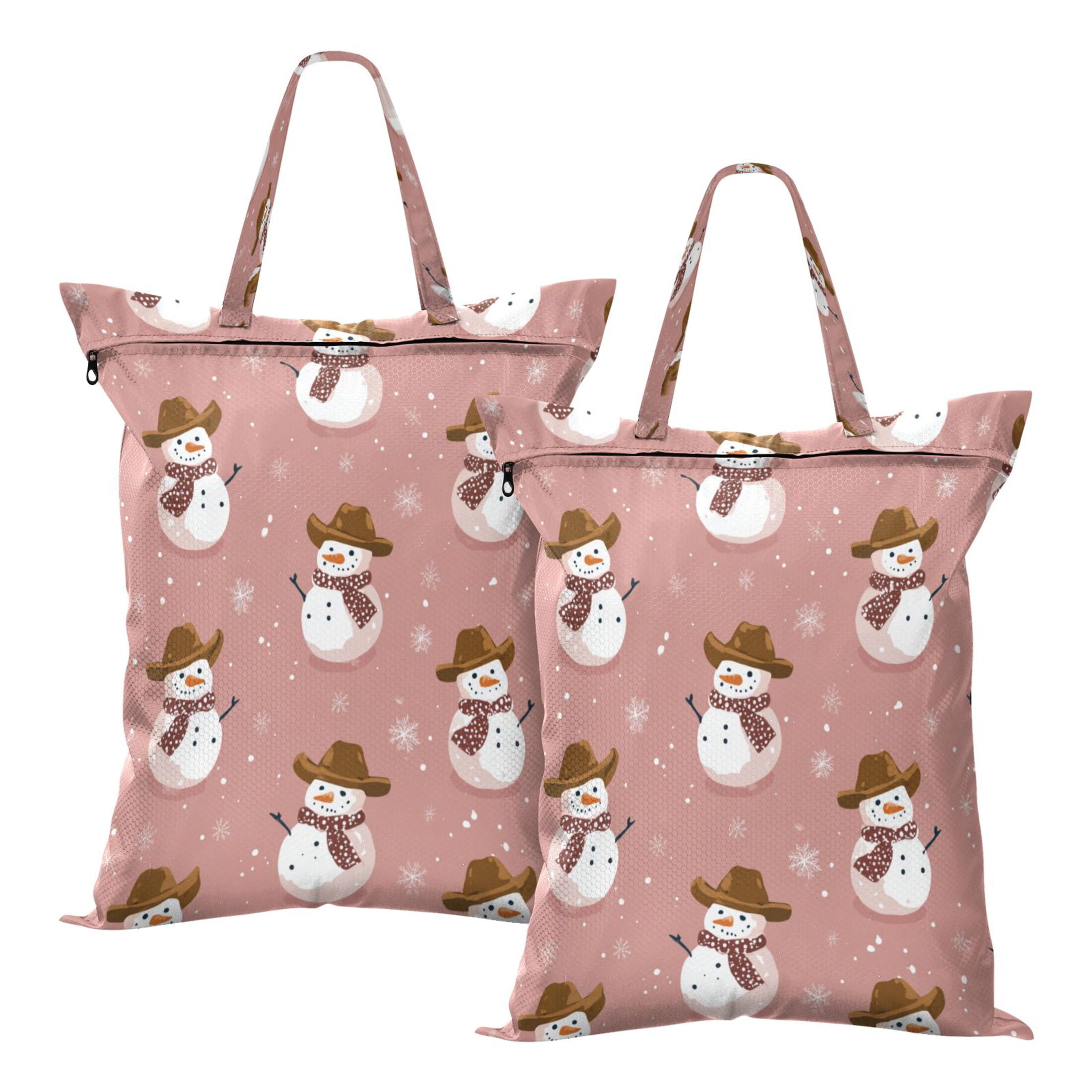 2-Pack Waterproof Travel Laundry Bag Lightweight Polyester Duffle with ...