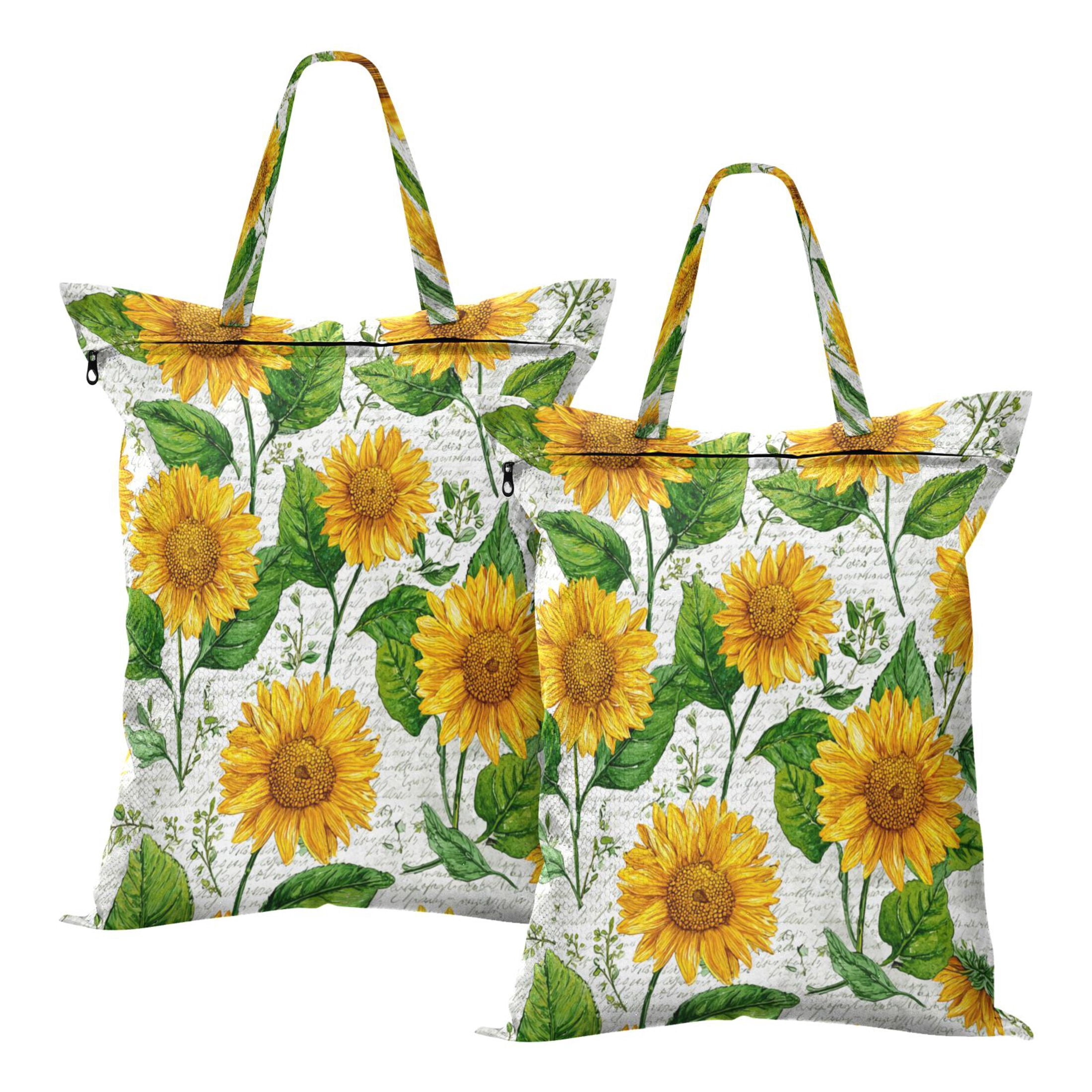 2-Pack Waterproof Travel Laundry Bag Lightweight Polyester Duffle with ...