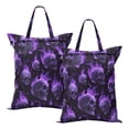 2-Pack Waterproof Travel Laundry Bag Lightweight Polyester Duffle with ...
