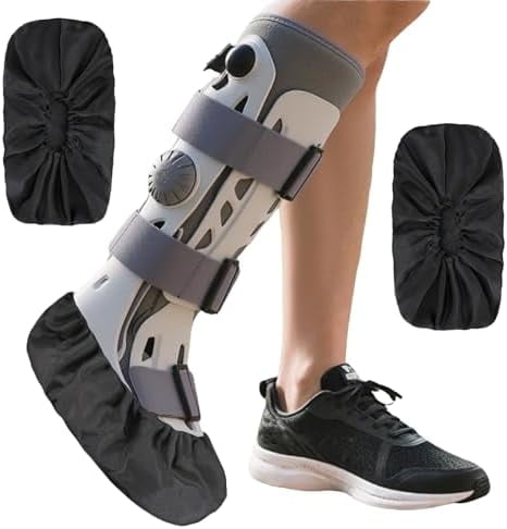 2 Pack Waterproof Walking Boot Covers - Non-slip, reusable for foot ...