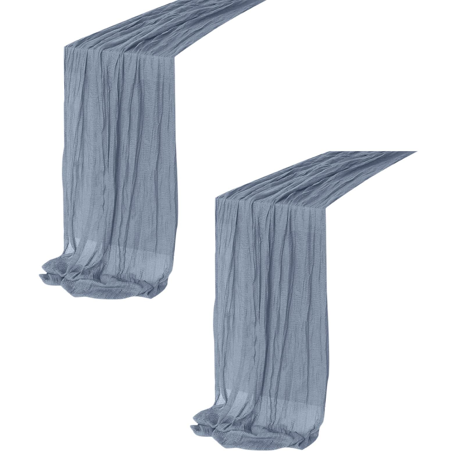 2 Pack Wedding Centerpieces for Reception Tables Floral Cheesecloth ...