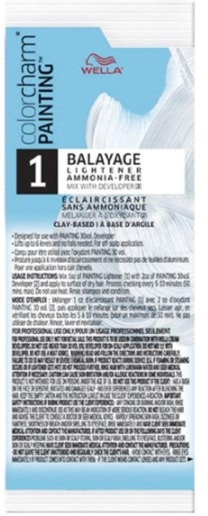 2 Pack - Wella Color Charm Powder Lightener Packet 1 ea - Walmart.com