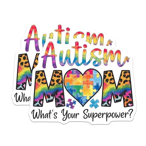(2 Pack) What's Your Superpower Magnet - Puzzle Piece Pattern - 5" On ...