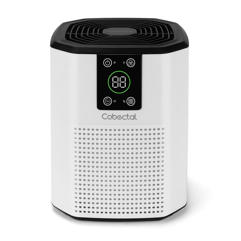 2 Pack White Air Purifiers with HEPA Filter - Indoor Home, Bedroom ...