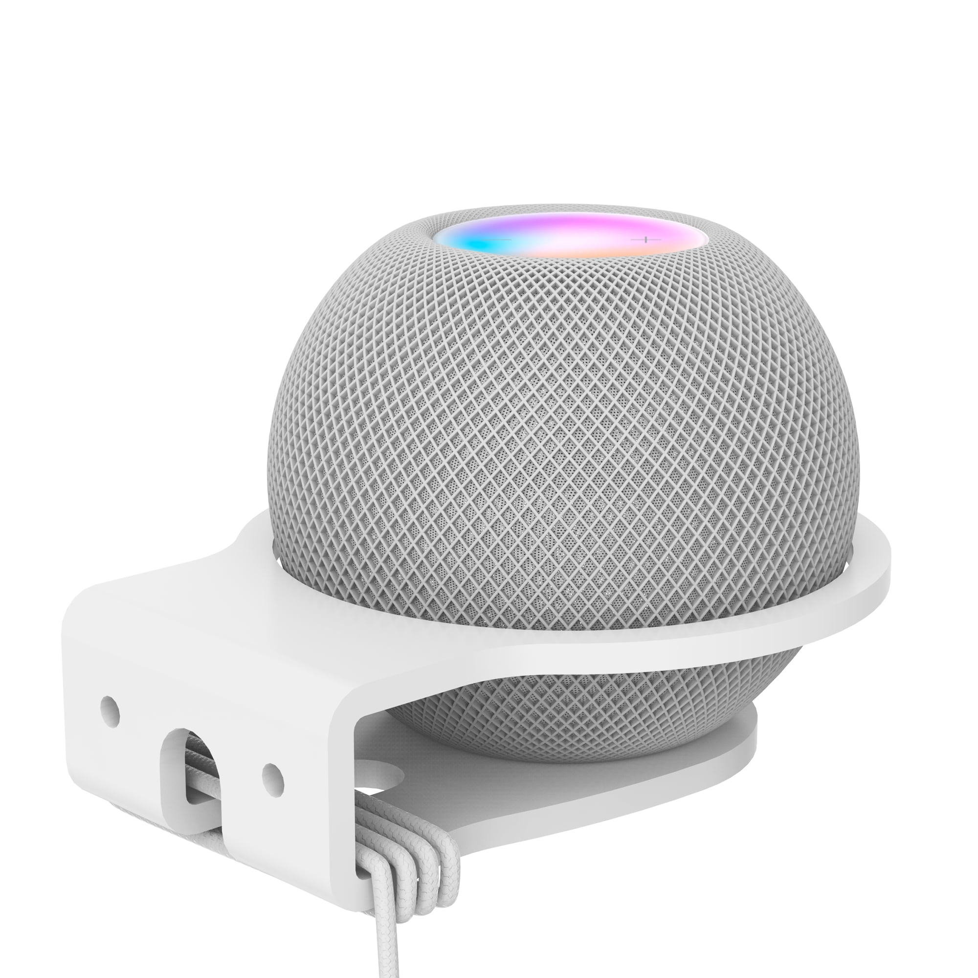 2 Pack,White,Ceiling Circular Wall Mount Holder Stand Fits for Apple ...