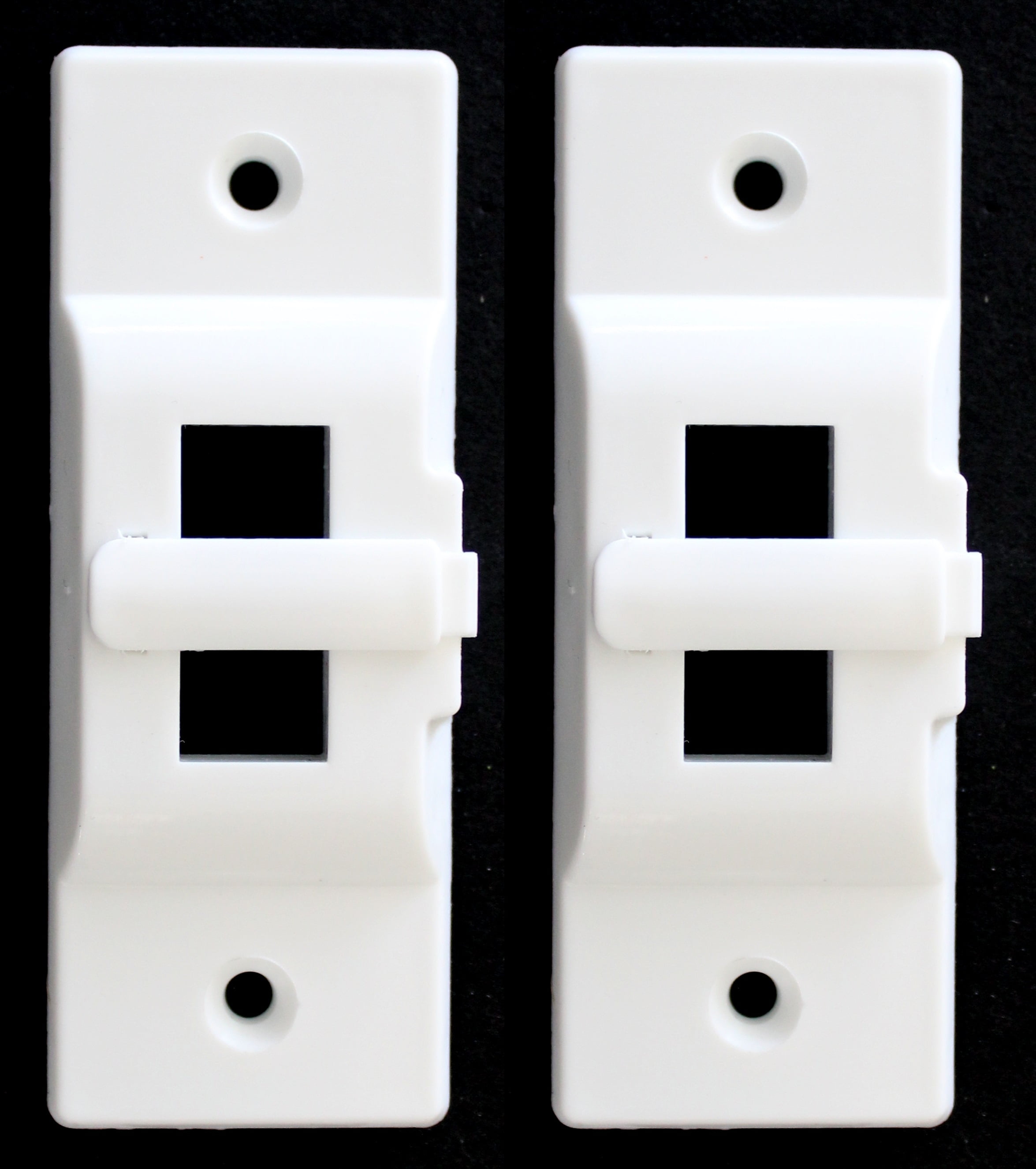 JSP Manufacturing White Hinge Lock Light Switch Guard Cover, Prevents ...
