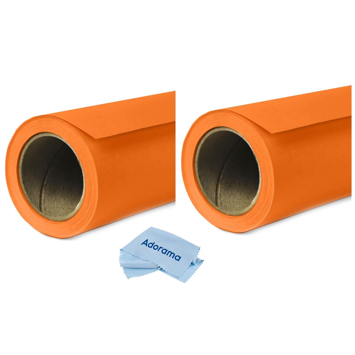 Savage 2 Pack Widetone Seamless Background Paper, 86" wide x 36' Orange ...