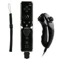 2 Pack Wireless Wii Remote with Motion Plus, Shock Wii Nunchuck ...