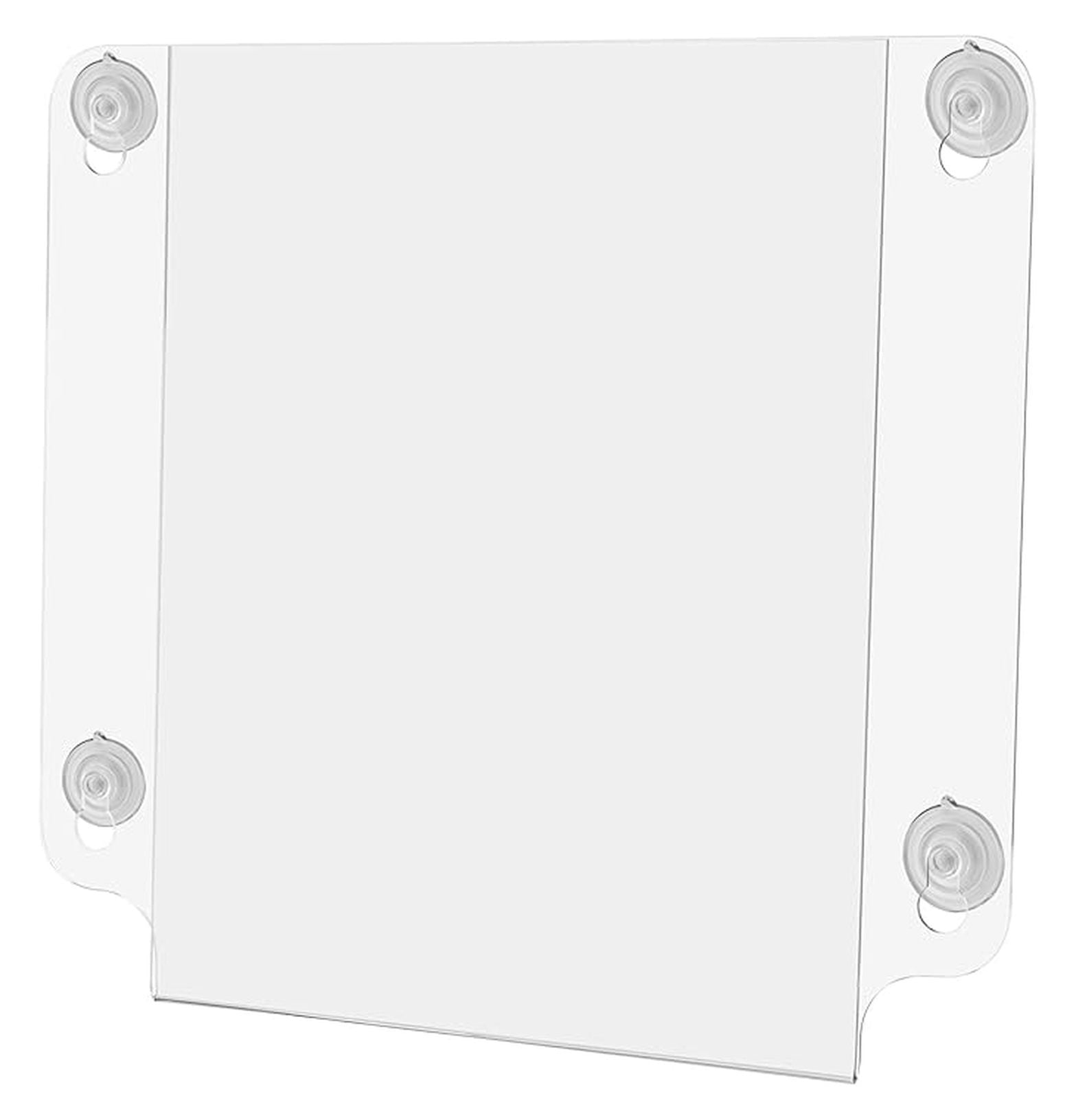 2 Pack Window Mount Sign Holder Holds 8.5" x 11" Amenity Flyers Rules ...