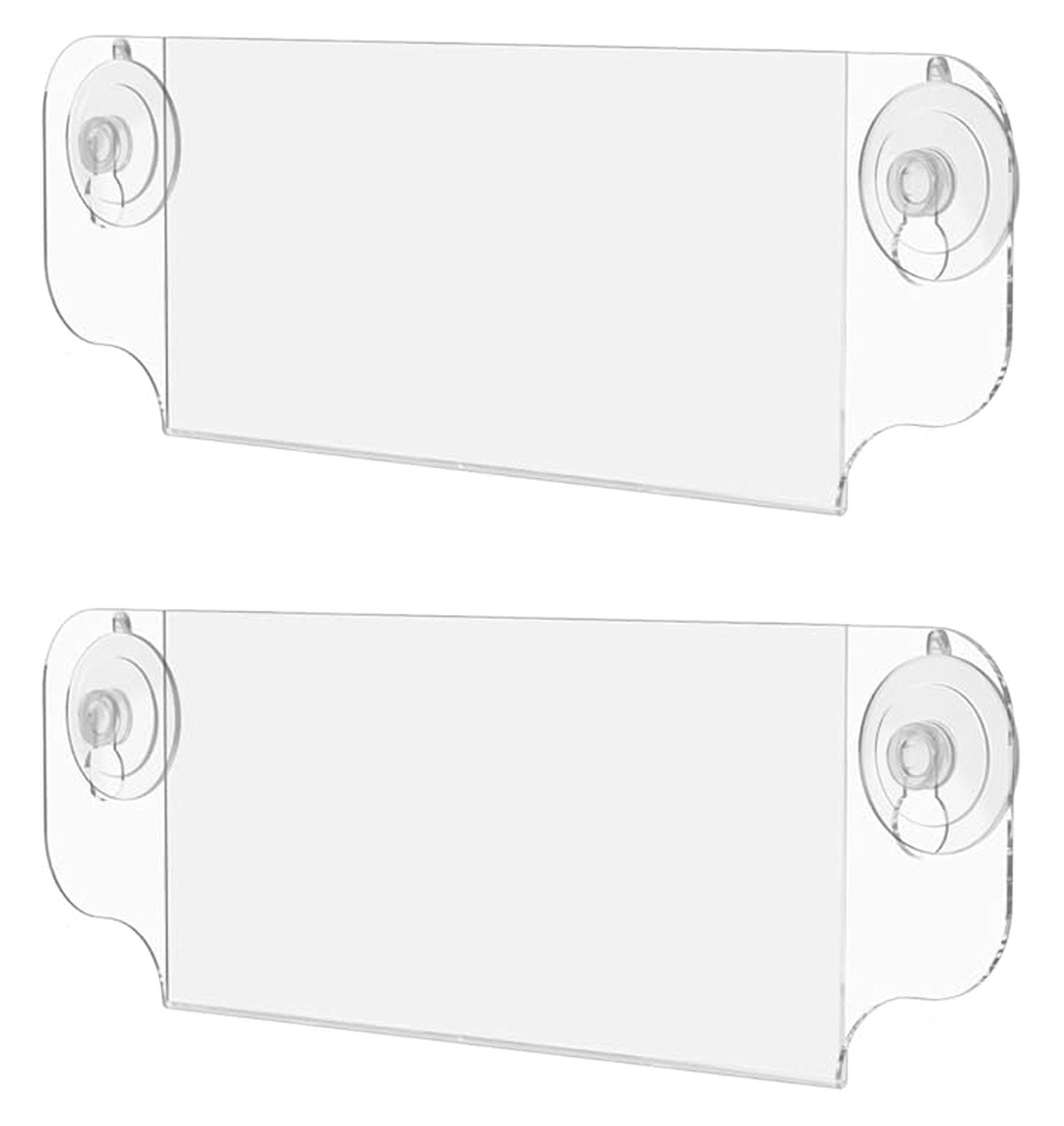 2 Pack Window Mount Sign Holder Holds 9 x 4 Inch Daily Specials and ...
