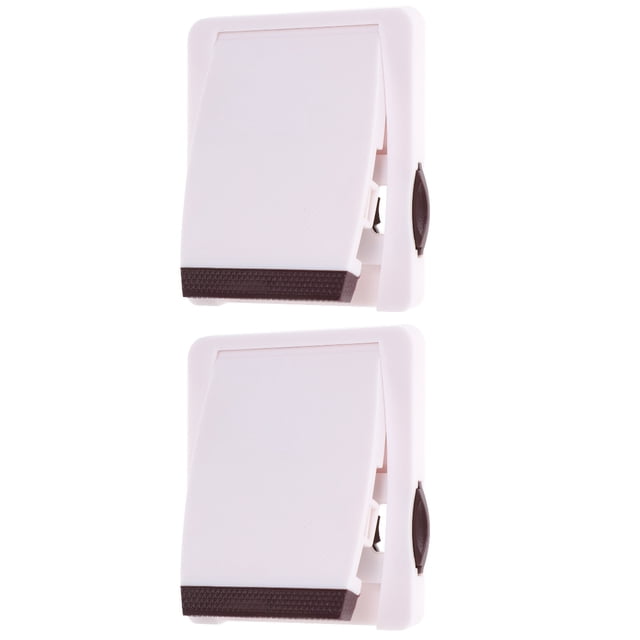 2 Pack Window Security Lock Door Locks for Kids Protection Abs Glue ...