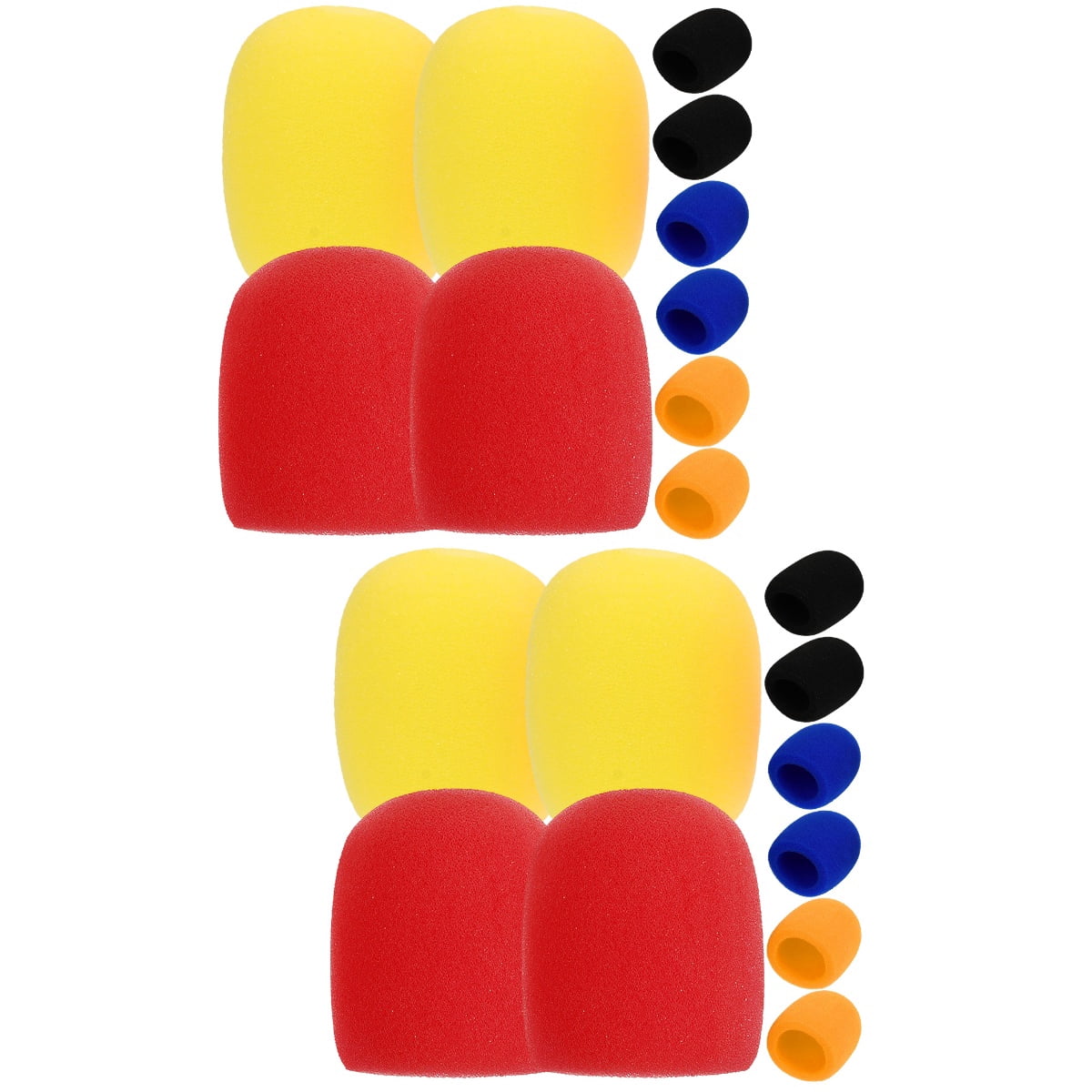 2 Pack Windscreen Microphone Case DJ Cover Assorted Color - Walmart.com