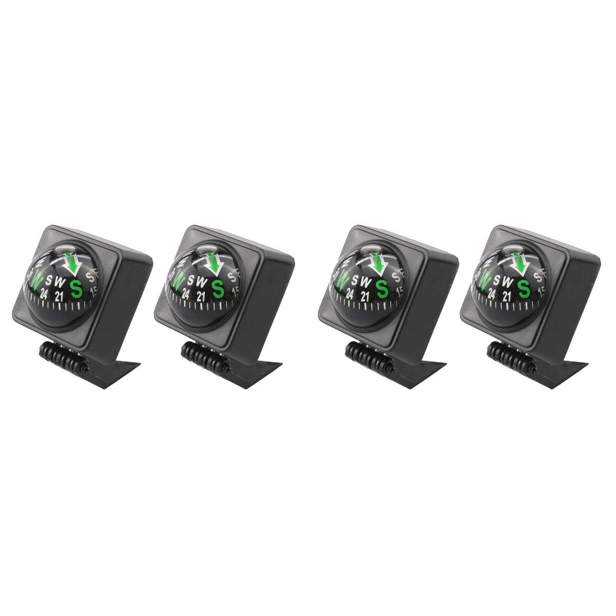 2 Pack Windshield Car Guide Ball Compasses for Dashboard Mounted ...