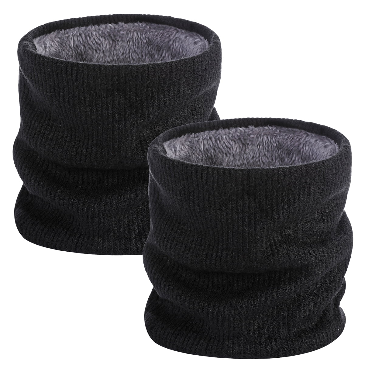 2 Pack Winter Neck Warmer Men Ski, Neck Gaiter Face Scarf for Women ...