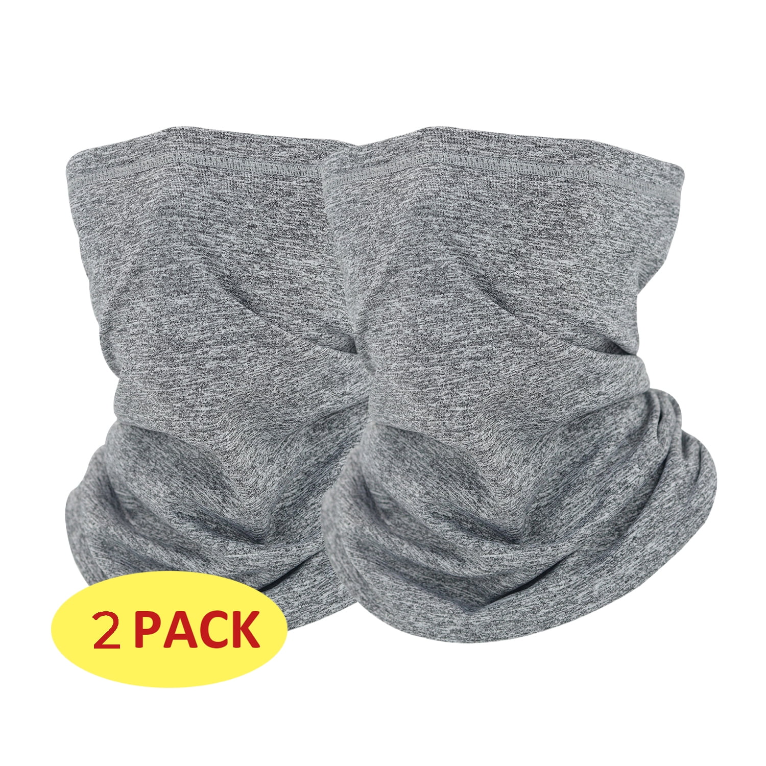 2 Pack Winter Neck Warmer Thermal Wind&Dust Resistant Neck Gaiters for ...