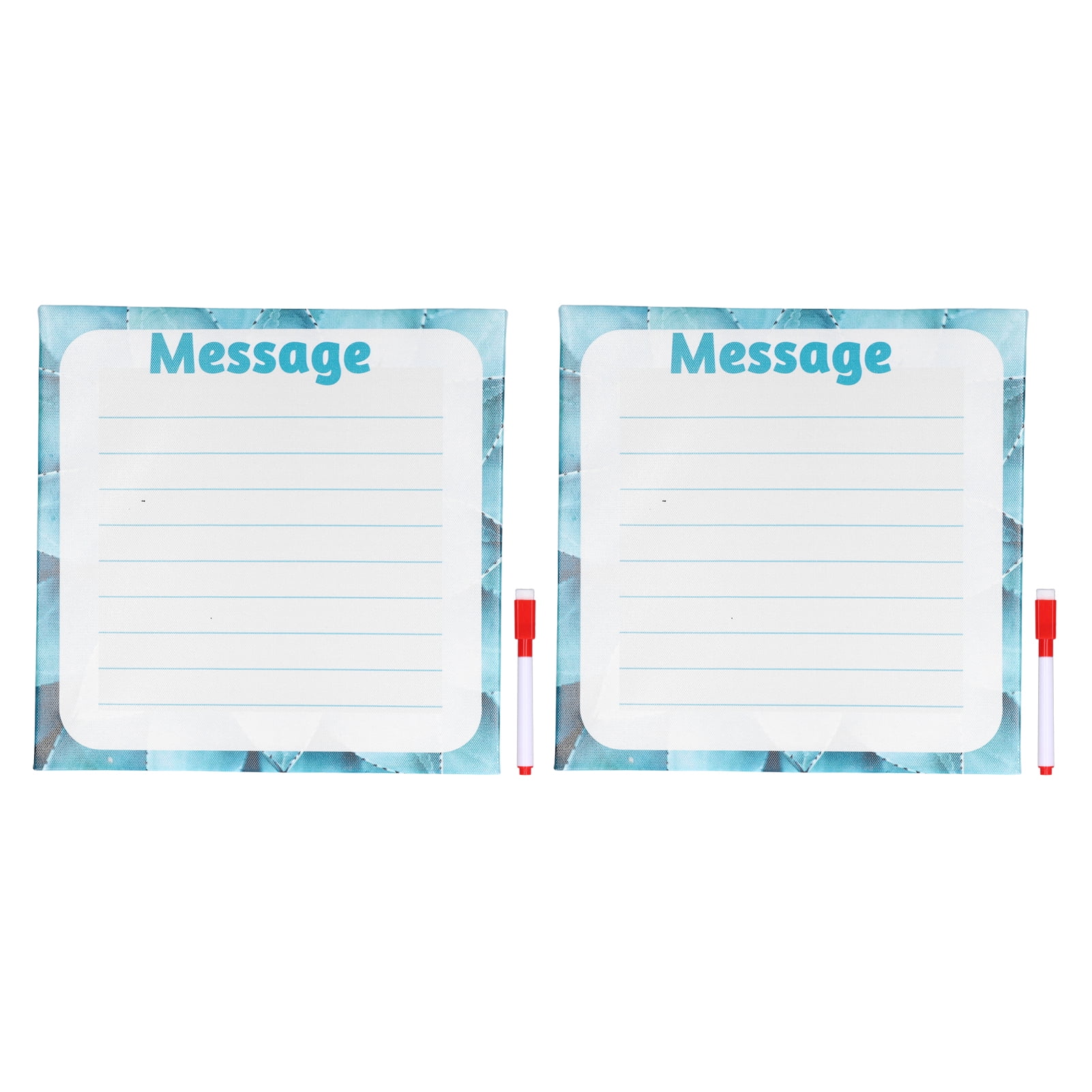 2-Pack Wipeable Message Board, Density Board Material, Practical Letter ...