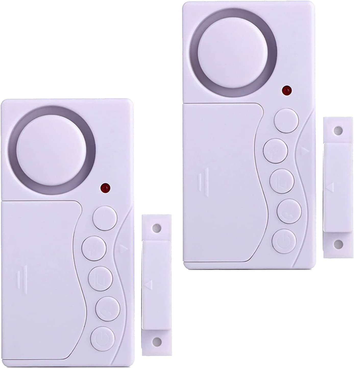 2 Pack Wireless Alarm for Door, Window, Freezer, Door 3/15/30/60 ...