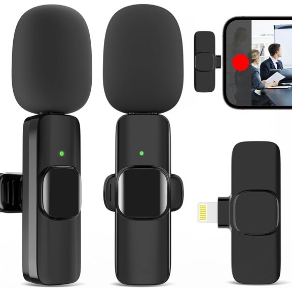 Cheers US Voice Lapel Microphone Omnidirectional Mic for iPhone ...