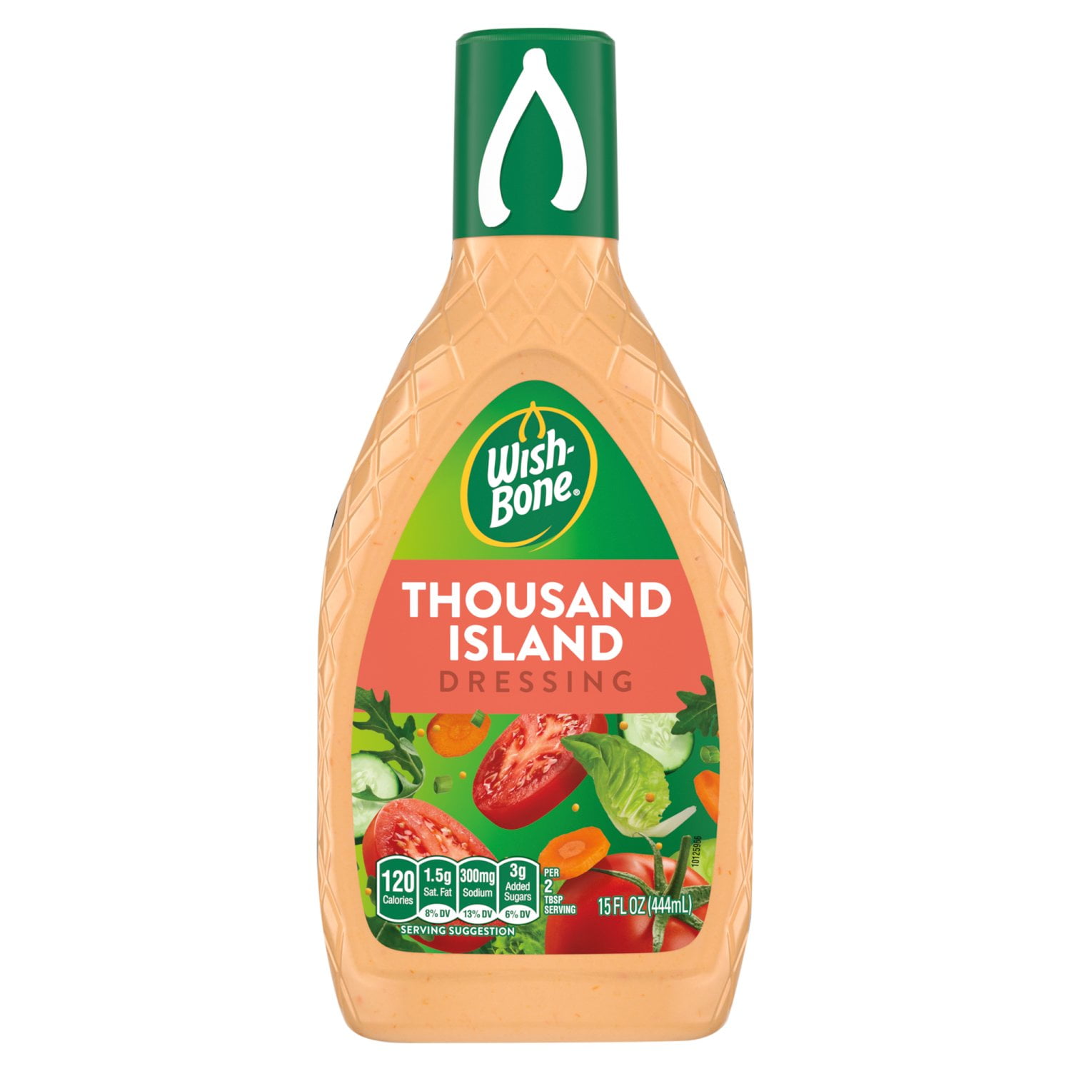 2 Pack Wish-Bone Thousand Island Salad Dressing 15 oz - Walmart ...