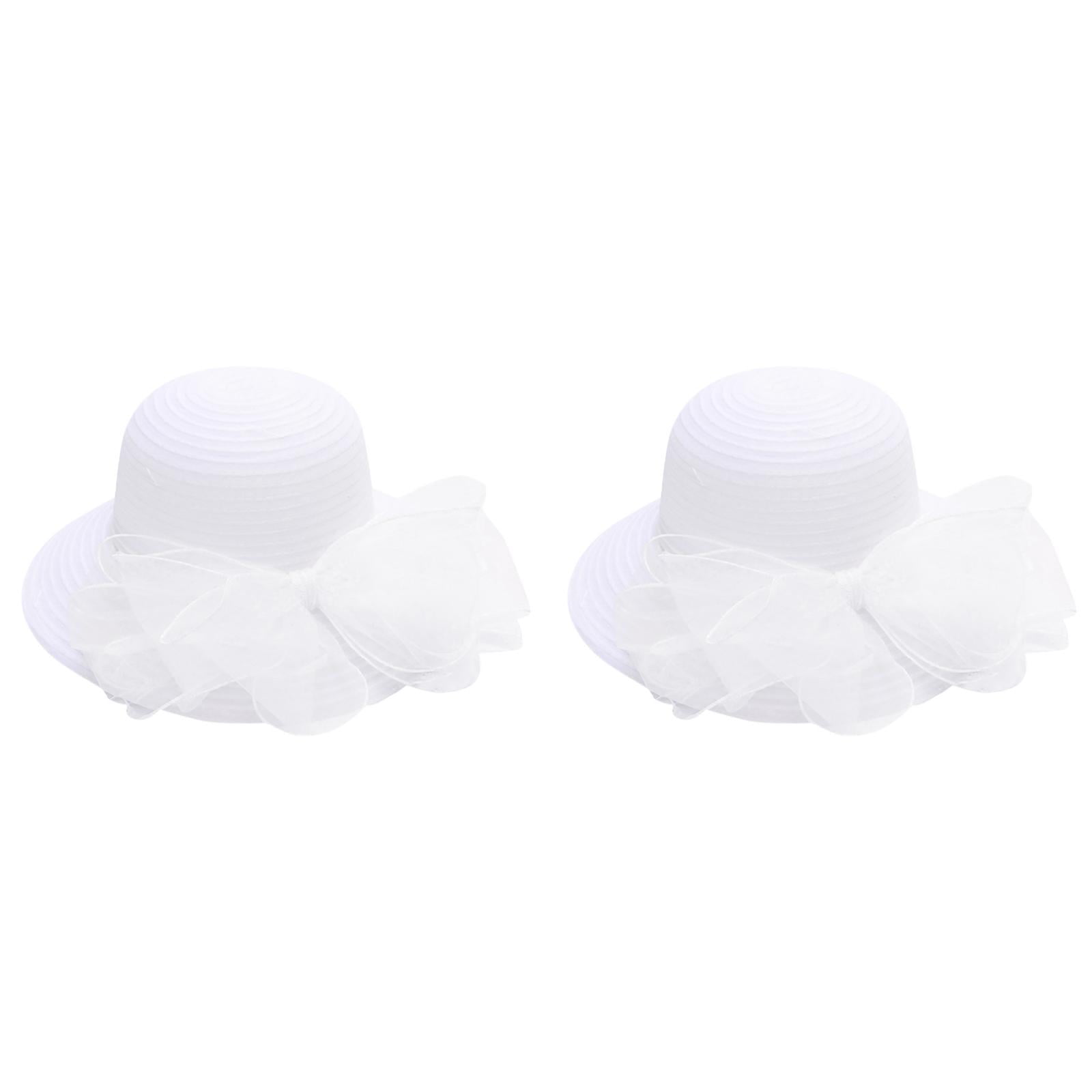 2 Pack,Women's Dress Fascinator Bridal Cap British Tea Party Wedding ...