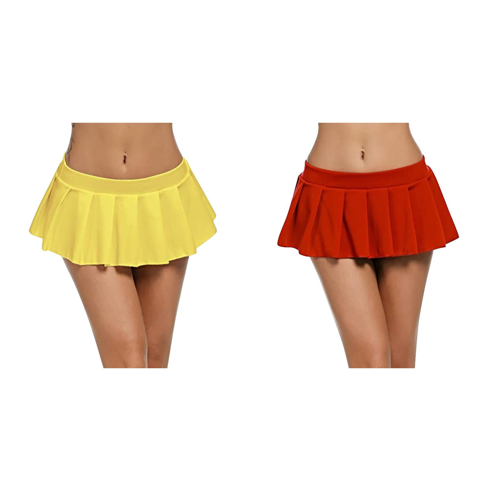 2-Pack,Women's Entertainment Yoga Sport Fashion Club Low Waisted Mini ...