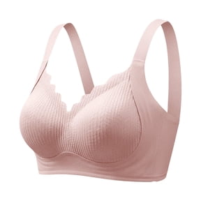 Deyllo Women's Non Padded Wireless Plus Size Full Coverage Minimizer ...