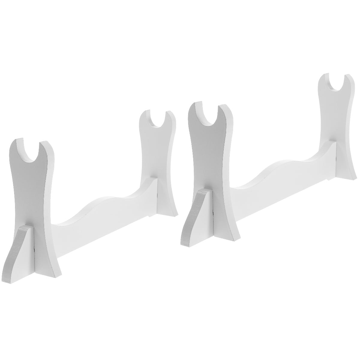 2 Pack Wooden Sword Stand Display Shelf Household Sword Rack Tabletop ...