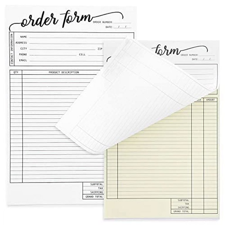 Receipt Books 2 Part Carbonless Suituts 300 Sets Maintenance Request ...